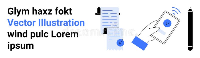 Digital Signature Confirmation with Mobile App, Receipts, Pen Stock ...