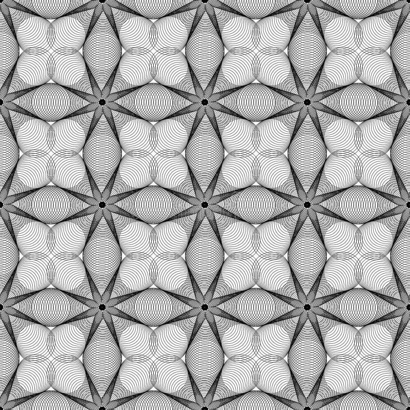 Seamless Repeat Pattern of a Magnetic Field Stock Vector - Illustration ...