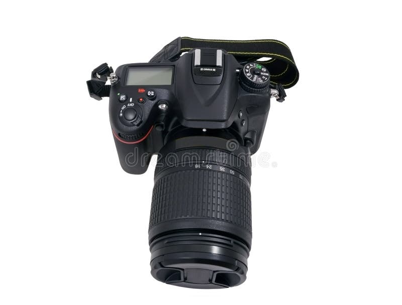 Digital Single Lens Reflex Camera Stock Photo - Image of programme ...
