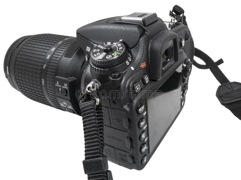 Nikon Digital Single Lens Reflex Camera Editorial Stock Photo - Image ...
