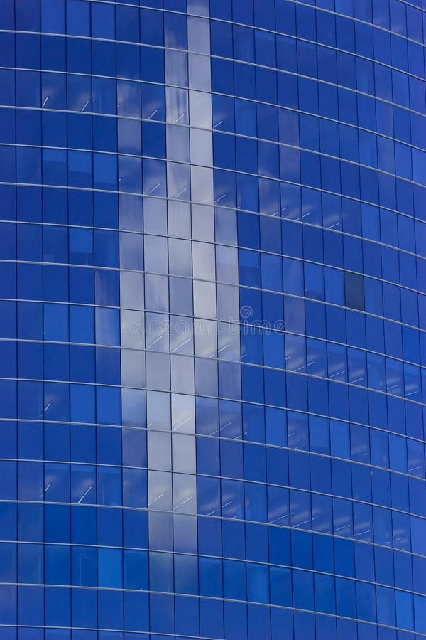 Clouds on Glass Building stock photo. Image of texture - 12676936