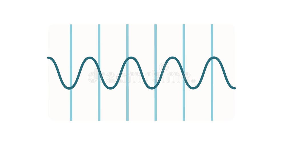 Digital Sleep Cycles Graph Illustration Stock Vector - Illustration of ...