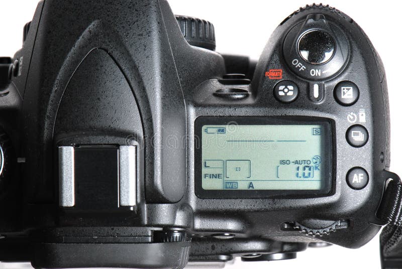 Camera Controls stock image. Image of aperture, selection - 13992501