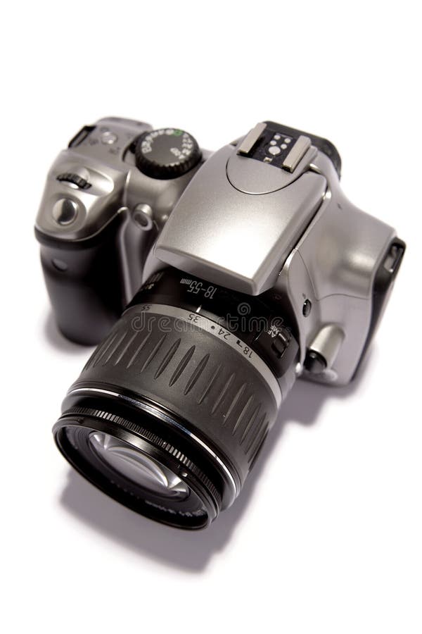 DSLR Digital Camera stock image. Image of vacation, canon - 33093