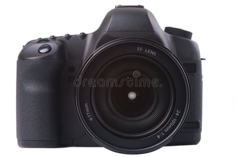 Digital Camera with Copy Space Stock Photo - Image of dslr, copy: 29073236