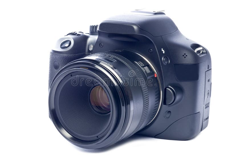 Digital SLR Camera stock photo. Image of camera, plastic - 14440512