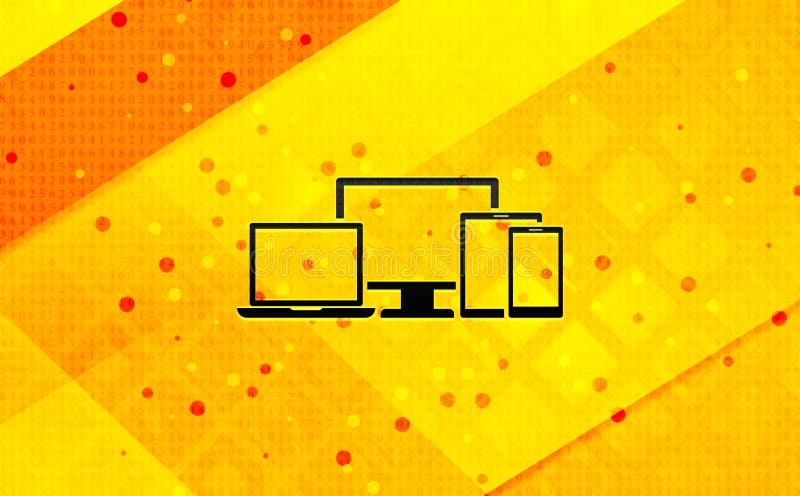 Yellow Digital Background Stock Illustrations – 271,274 Yellow Digital ...