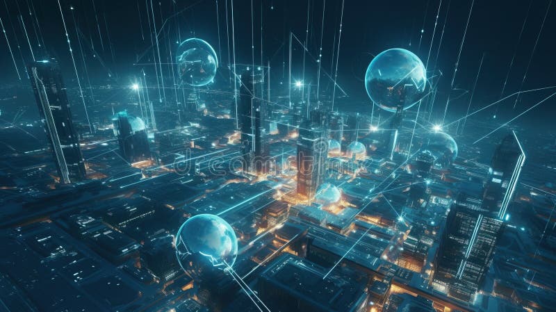 Ai Generated Future Abstract Society Stock Illustrations – 938 Ai ...