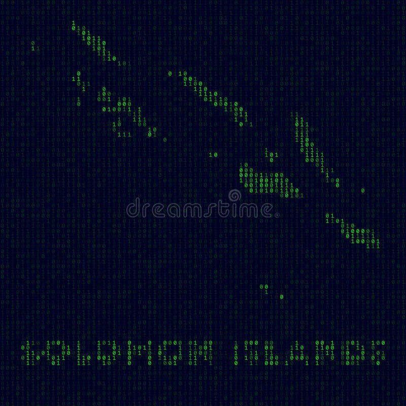 Digital Solomon Islands Logo. Stock Vector - Illustration of ...