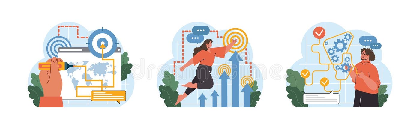 Interactive Touchpoints Stock Illustrations – 29 Interactive ...