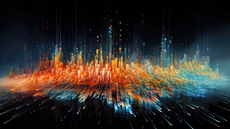 Digital Sorting Algorithm Data Stock Illustration - Illustration of sorting, futuristic: 290694207