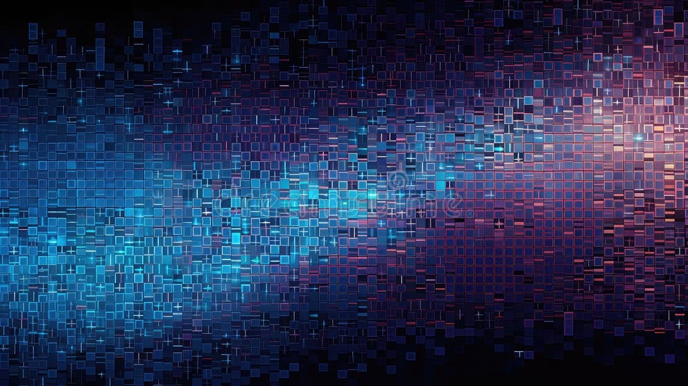 Digital Sorting Algorithm Patterns Stock Illustration Illustration Of Data Connect 290691601