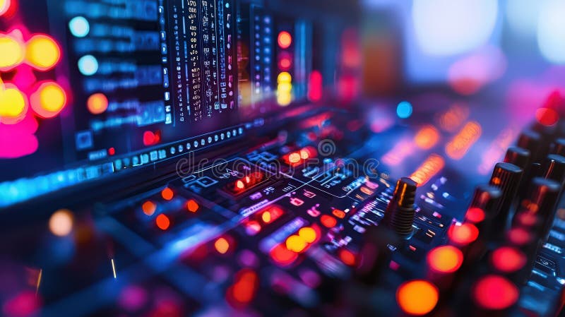 Digital Sound Engineering Event Studio Audio Equipment Technology ...