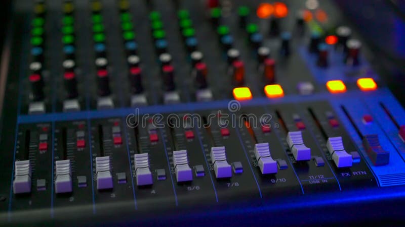 Digital sound equalizer stock video. Video of spectrum - 313530249