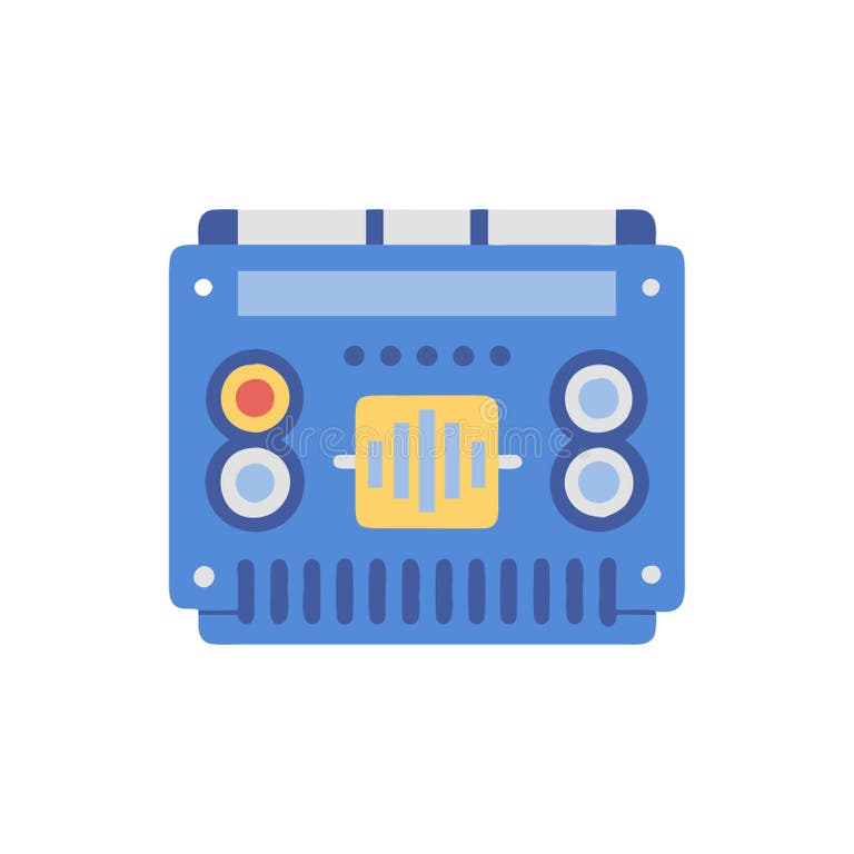 Digital Sound Processor Icon for Audio Control Stock Photo ...