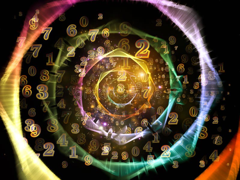 Digital Source Background stock illustration. Illustration of bright ...