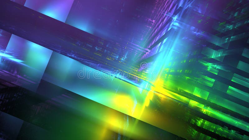 Digital Space Abstract Glowing Background. Digital Technologies, Data ...
