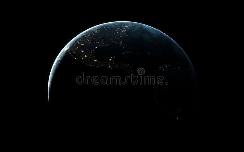 Digital Space Art in 5K - Ultra Realistic Visual of Planet Earth in 3D ...
