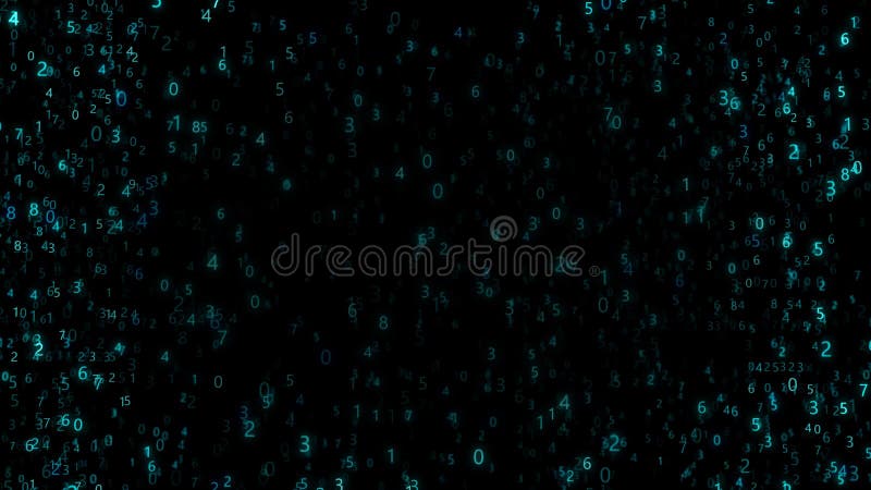 Digital space flow stock video. Video of data, space - 279609651
