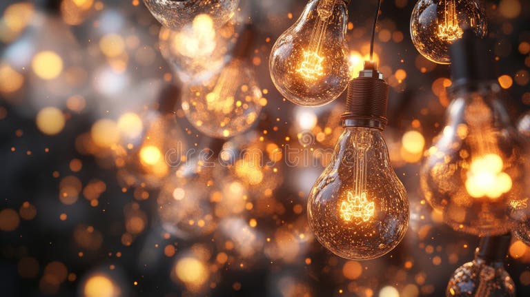 A Digital Space with a Grid Layout is Overrun by Cascading Golden Spheres Stock Photo - Image of ...