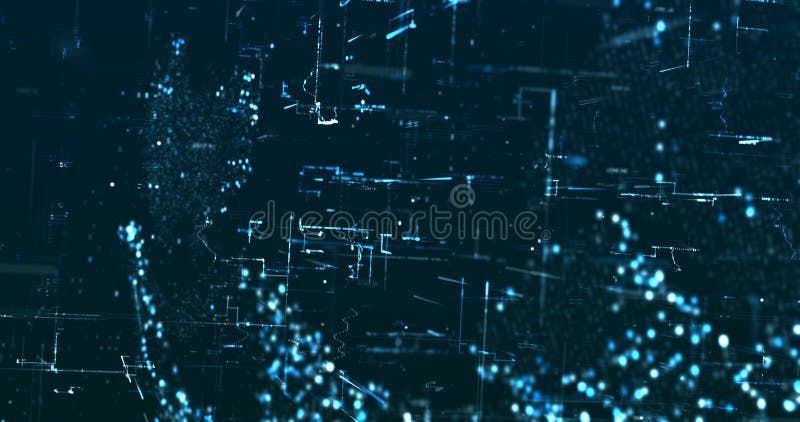 Digital Space World 3d Data Earth Background 3d Rendering Stock ...