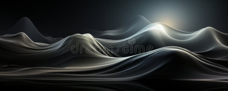 Digital Spectrum Monochrome Ray Lighting Creates Textured Abstract ...