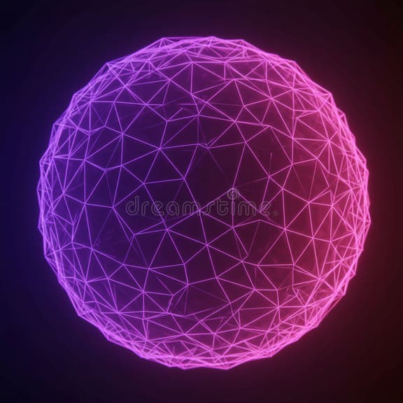A Digital Sphere Composed of Interconnected Triangular Facets in a ...