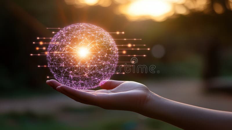 Digital Sphere in Hand Connectivity and Technological Future Vision ...