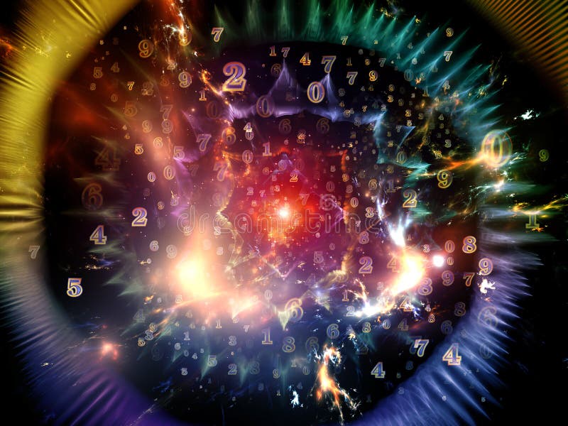 Digital Spiral Source stock illustration. Illustration of light - 174165644