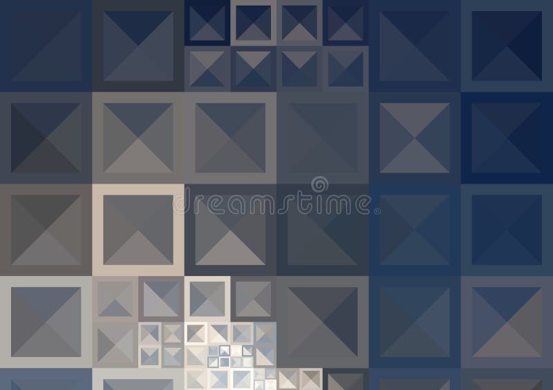 Digital Squares Abstract Background Shapes and Textures Stock ...