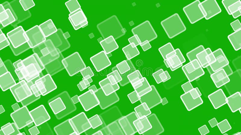 Digital Squares Motion Graphics with Green Screen Background Stock ...