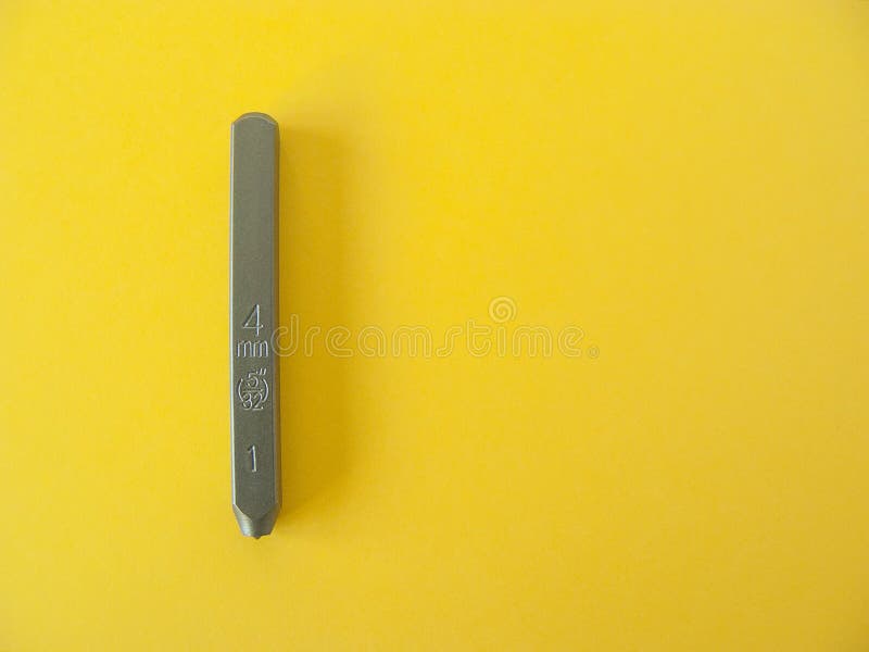 Digital Stamp Steel for Marking. Metalwork Tools Stock Photo - Image of ...