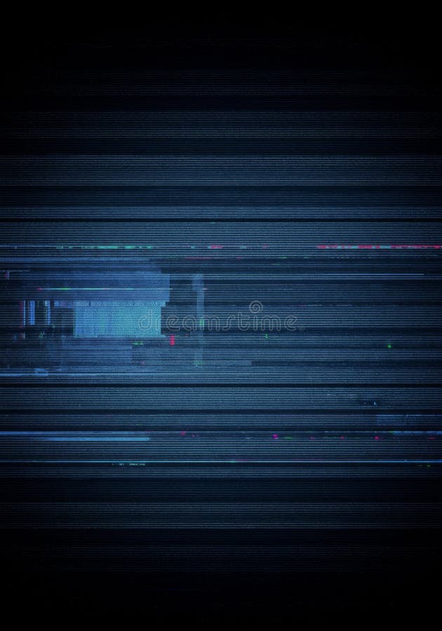 Digital Static Noise Interference Abstract Background Stock ...