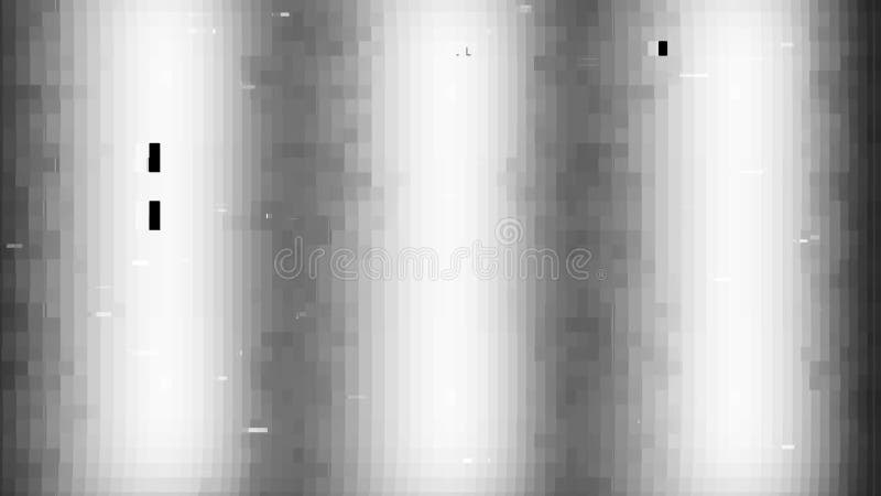 Digital Static Shape Triangle and Square Lines, Stripes Black and White ...