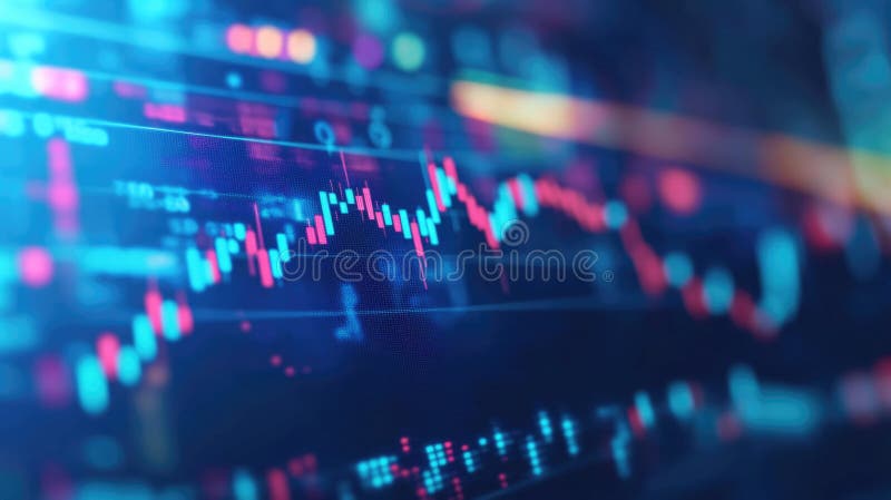 Digital Stock Market Overview Stock Image - Image of exchange ...
