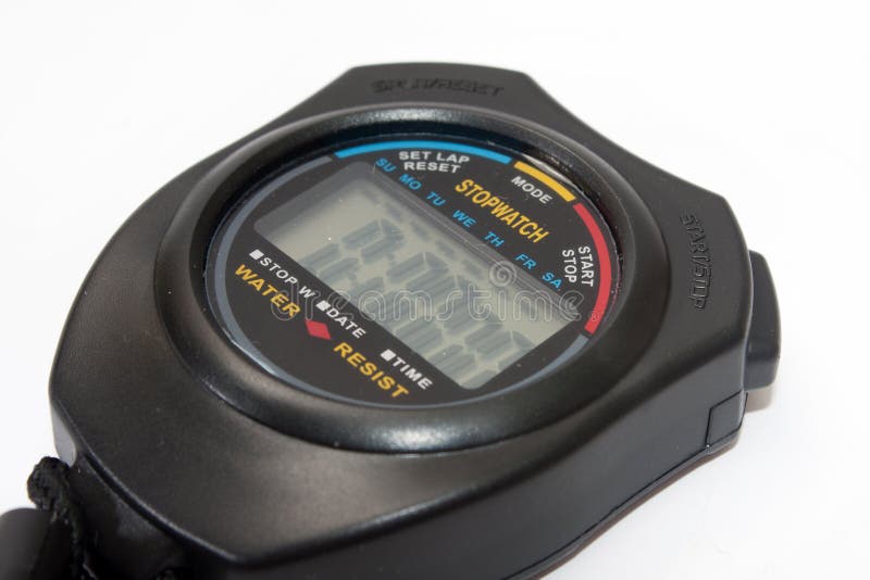 Digital Stopwatch stock photo. Image of measure, crystal - 6494008