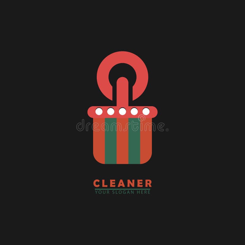 Digital Storage Cleanup for Computer Logo Icon Stock Vector ...