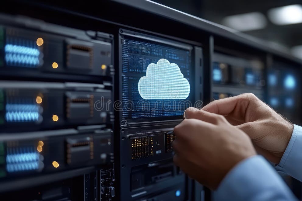 Digital Storage: Cloud Technology, Secure Access, Remote Backup, Virtual Space, File Hosting ...