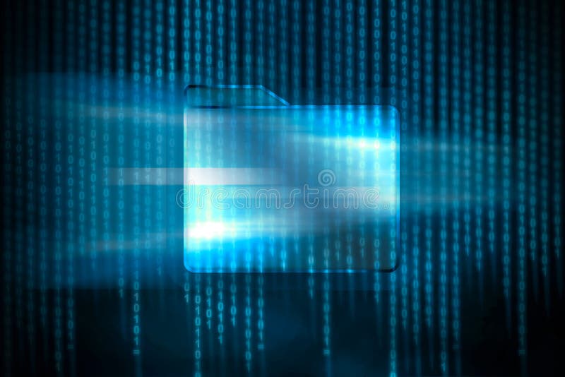 Digital storage stock illustration. Illustration of code - 51305801