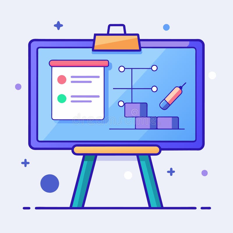 Digital Strategy Board with Diagrams, Charts, Visuals for Data Analysis ...