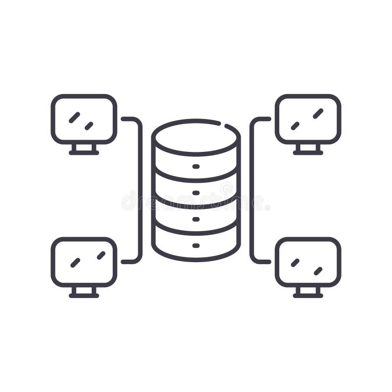 Digital Plan Icon, Black Vector Sign with Editable Strokes, Concept ...