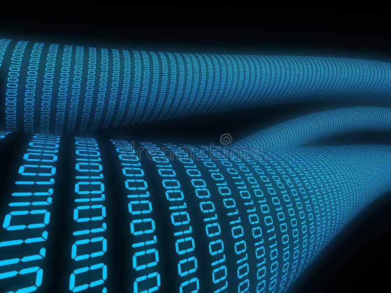 Digital stream stock illustration. Illustration of communication - 2896674