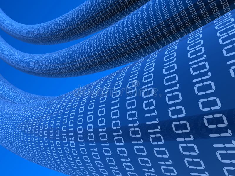 Digital stream stock illustration. Illustration of communication - 2896674