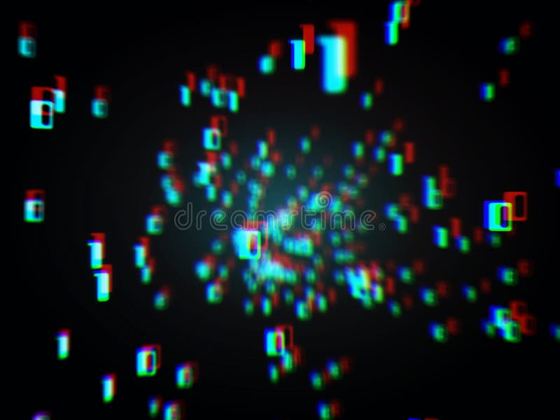 Binary stream stock image. Image of data, global, design - 4365241