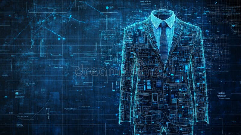 Digital Suit Representing Artificial Intelligence and Business ...