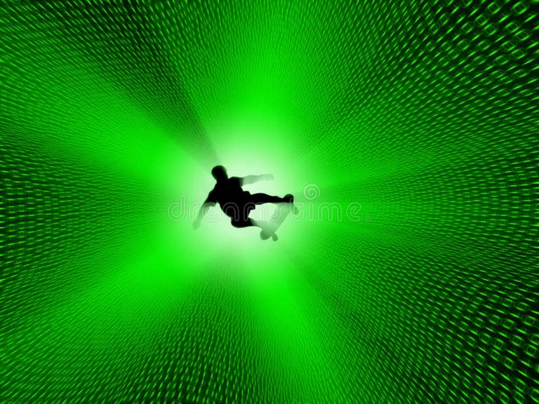 Digital surfer stock illustration. Illustration of abstract - 869347