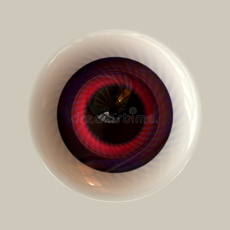 Digital Surveillance lens stock illustration. Illustration of watching ...
