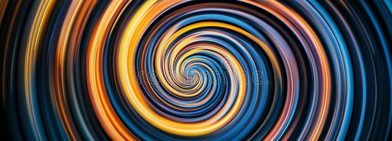 Digital Swirl, AI Generated Stock Illustration - Illustration of ...