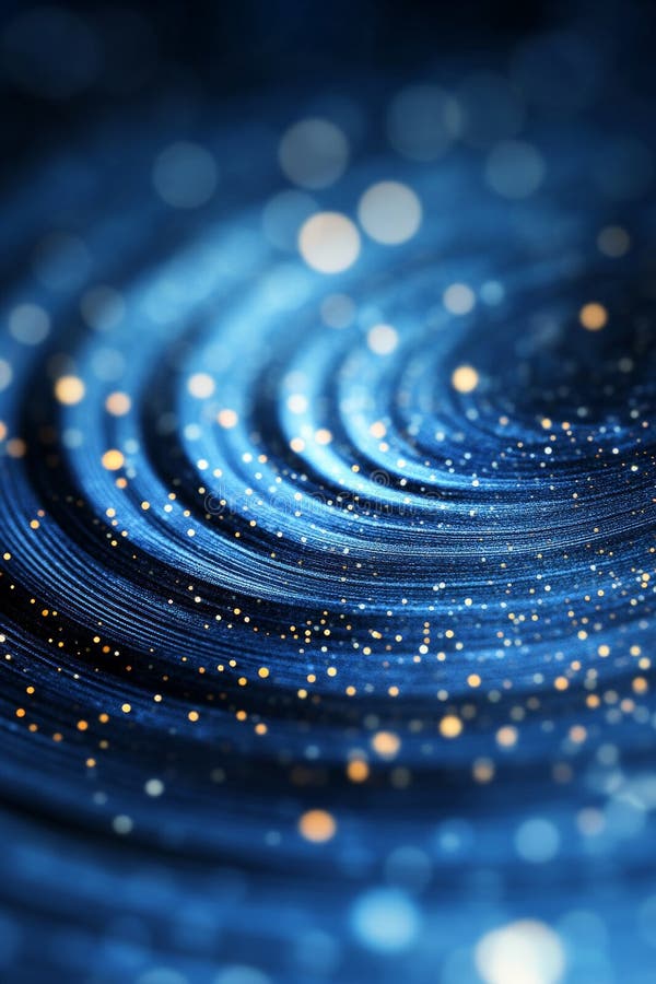 Digital Swirling Data Wave Futuristic Cybernetic Network AI Powered ...