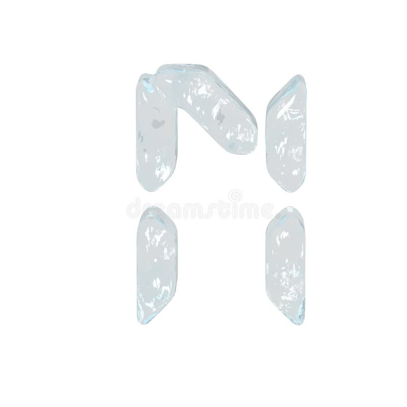 Ice Font Letter N 3d Stock Illustrations – 87 Ice Font Letter N 3d ...